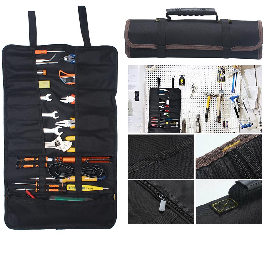 Jual Electrical Tool Bag Roll/Tas kunci Kunci/Tas Perbengkelan /tas ...