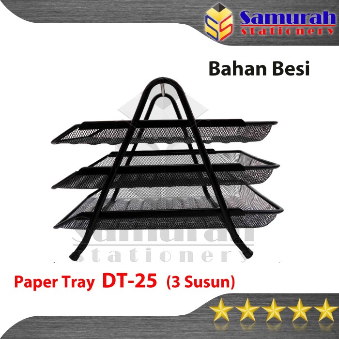 Jual Rak Document Tray Besi 3 Tingkat Dt 25 Joyko / Rak Dokument Kertas ...