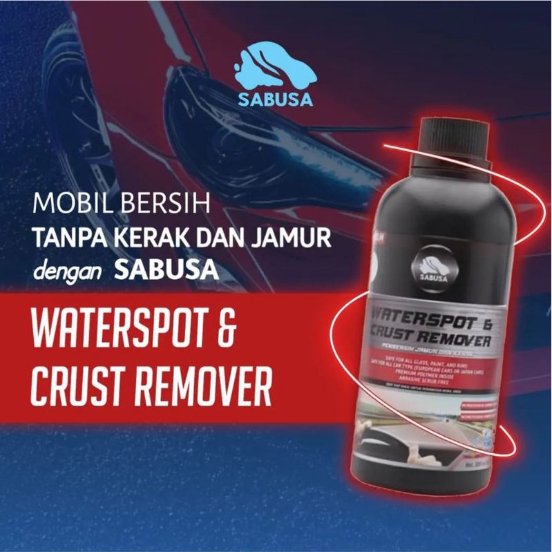 Jual Obat pembersih Jamur Kaca Body Kerak Waterspot Remover SABUSA ...