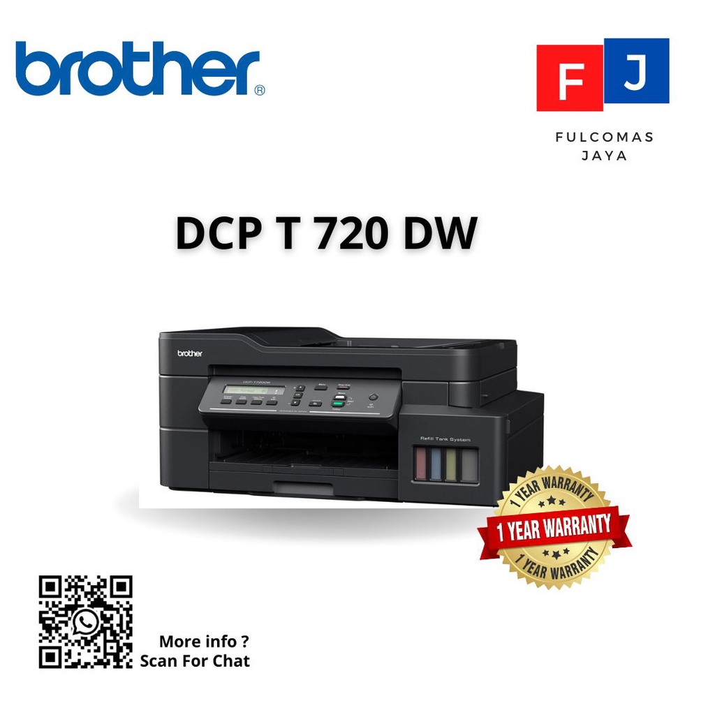 Jual Printer Brother DCP-T720DW T720 DW T-720 DW All in One Wifi Duplex ...