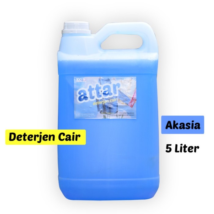 Jual Sabun Deterjen Cair Attar 5 Liter - Detergen Laundry - Akasia ...
