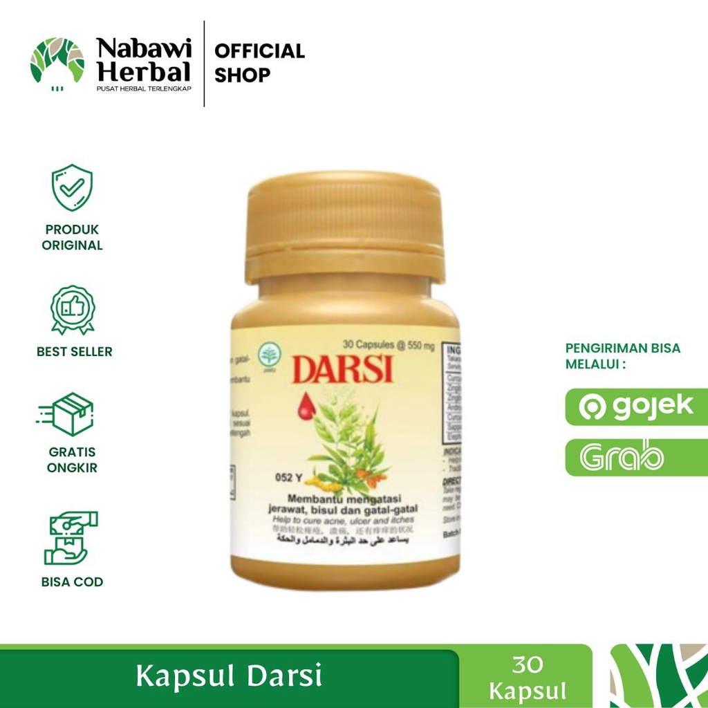 Jual KAPSUL DARSI - Kapsul Datang Bulan | Shopee Indonesia