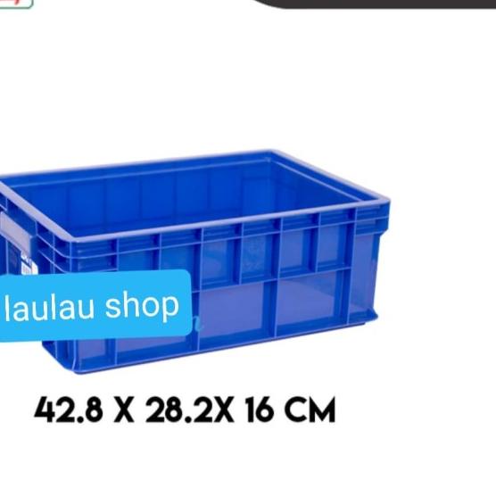 Jual Container Box 2245P Green Leaf / Krat Industri 2245 P Kotak Spare ...