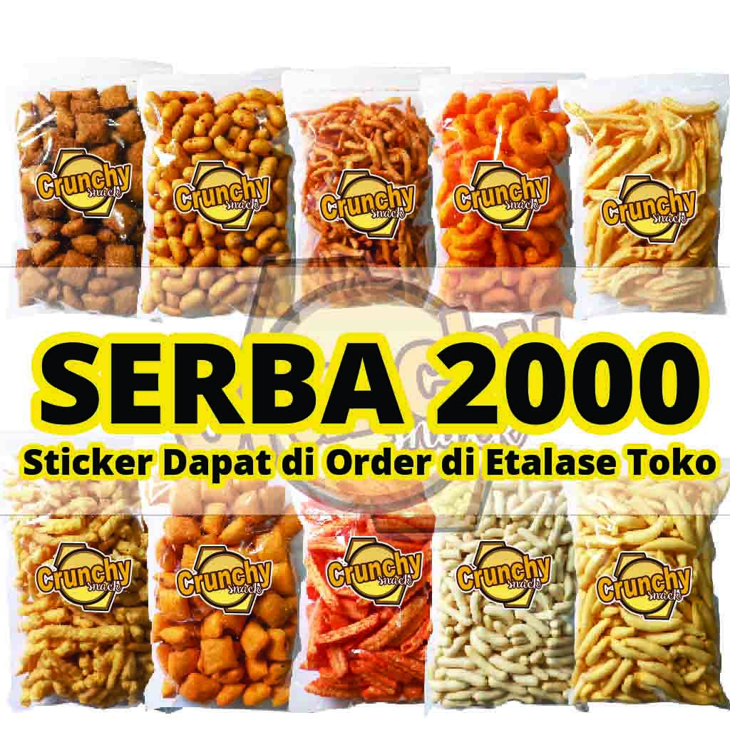 Jual [Promo Serba 2000] / COD / Ready Siap Kirim / Snack / Snack serba ...