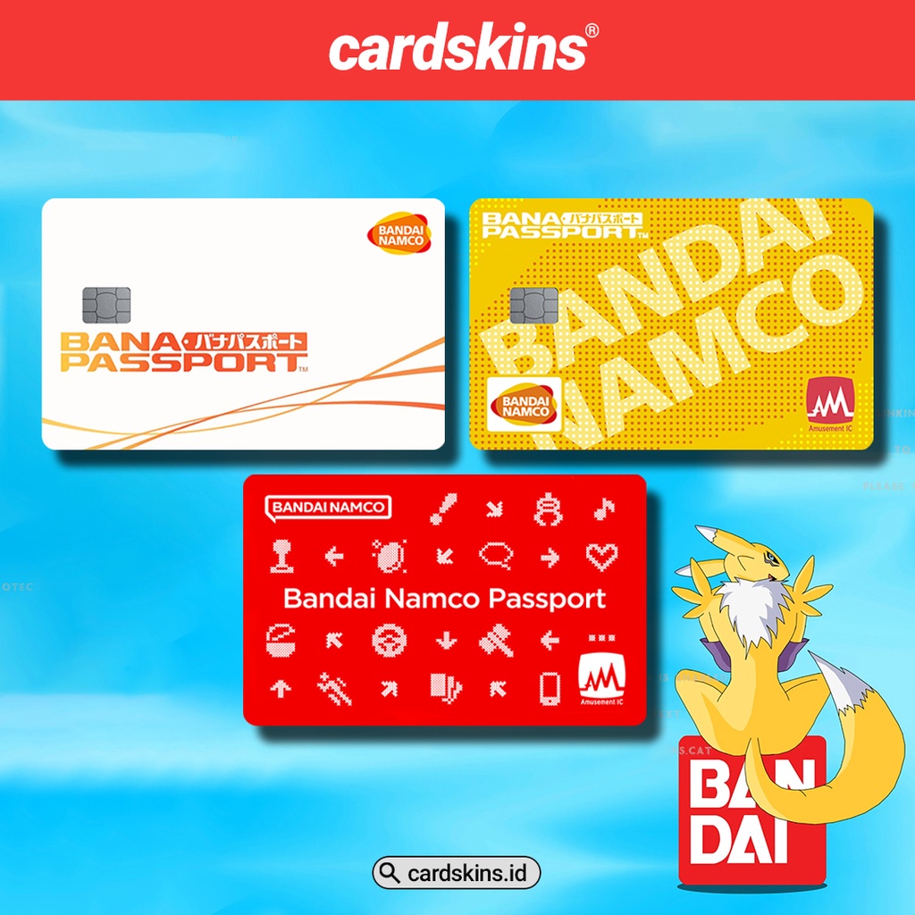 Jual BANAPASSPORT | GARSKIN / STICKER KARTU ATM / SKIN KARTU ATM ...
