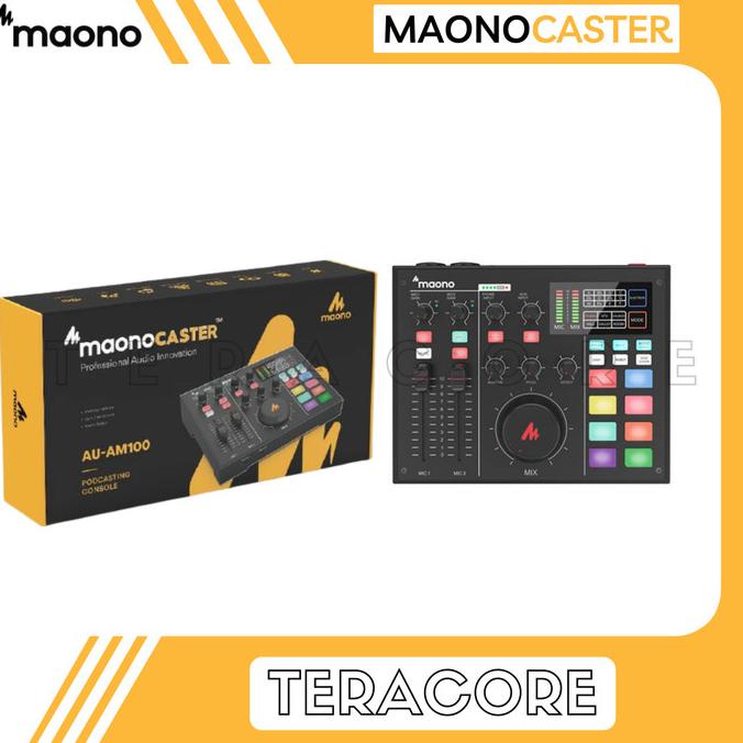 Jual Maonocaster AU-AM100 Maono AM100 Integrated Mixer Soundcard ...