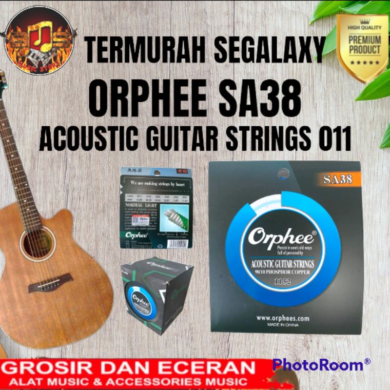 Jual Senar Gitar Acoustic Orphee SA38 Phosphor Copper Original Orphee ...