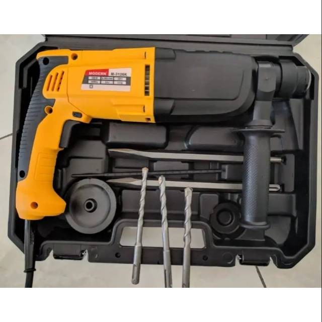 Jual MODERN BOR BETON BOBOK TEMBOK SDS PLUS ROTARY HAMMER M-3126K ...