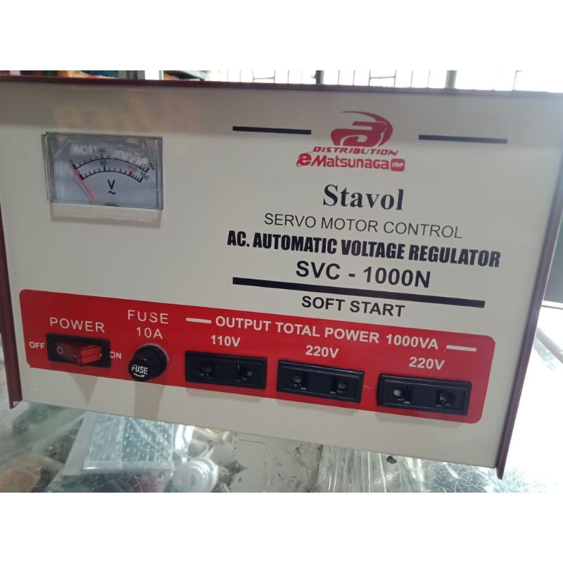 Jual STAVOL 1000 WATT Original Matsunaga 1000N | Penyeimbang Listrik ...