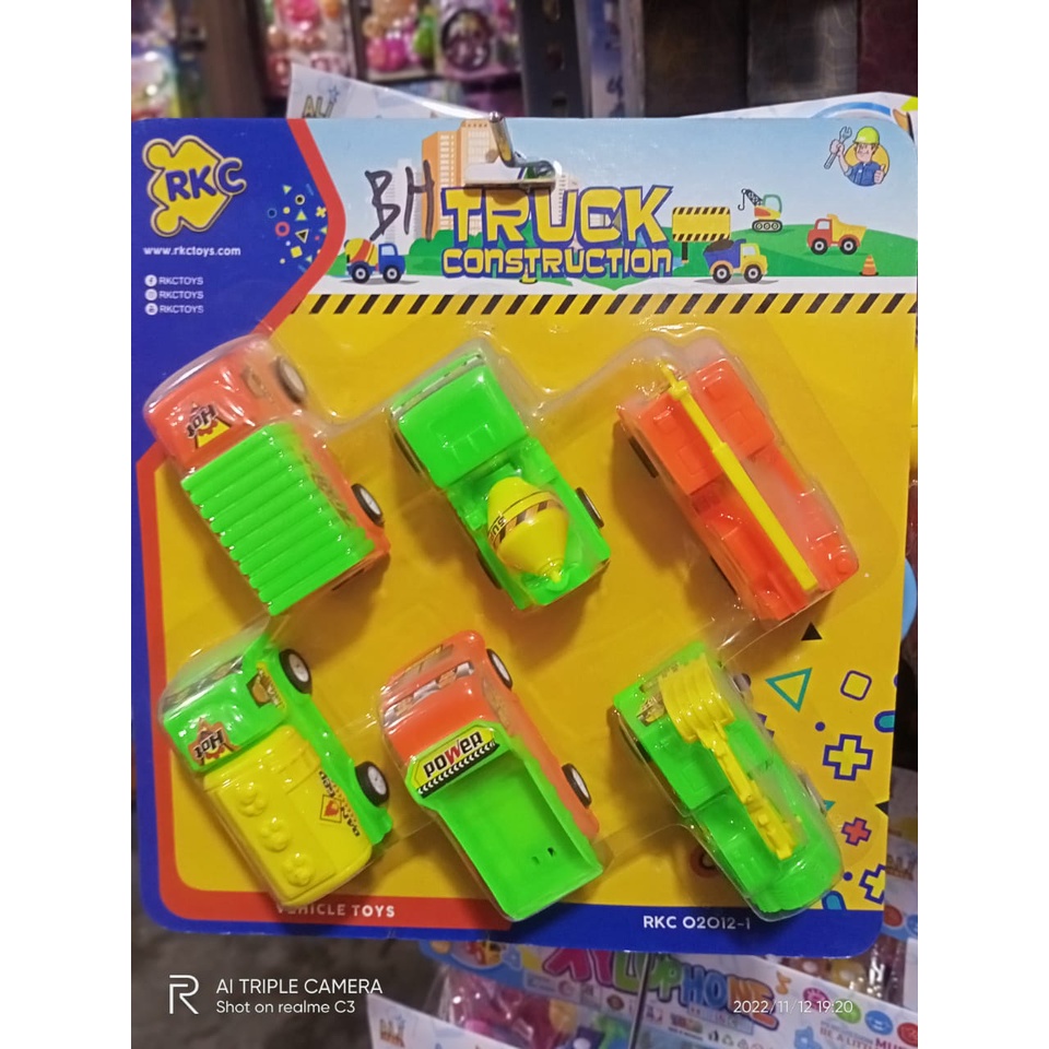 Jual MAINAN ANAK RKC TRUCK ISI 6 PCS | Shopee Indonesia