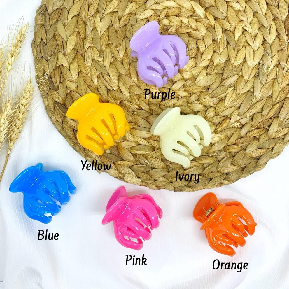 Jual ㄾ Jedai Jepit Rambut Badai Glossy Polos 5 cm Cakar 5 Ori Bangkok ...