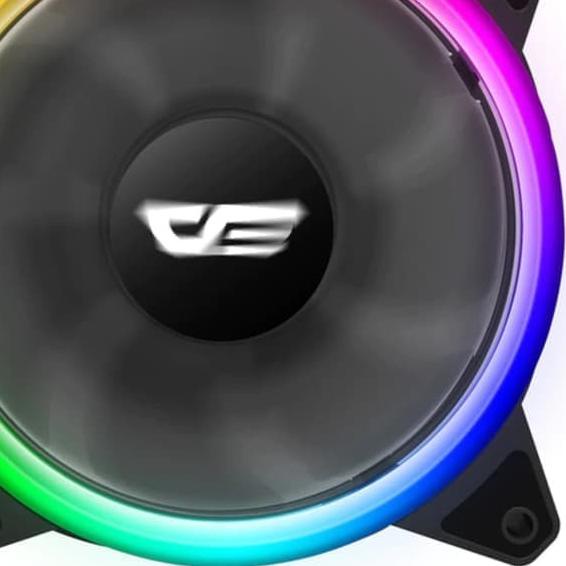 Jual AIGO DR12 PRO RGB Double Ring Fan | Shopee Indonesia