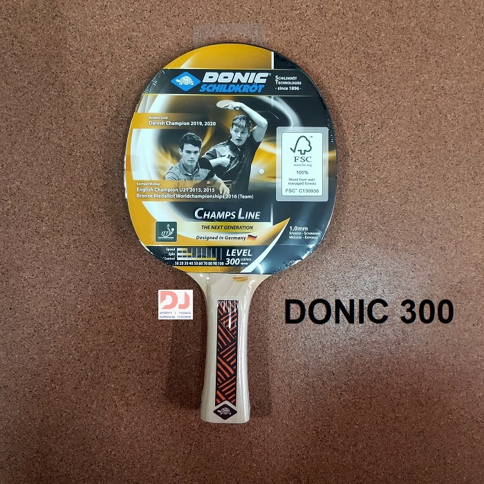 Jual BAT TENIS MEJA / PINGPONG, DONIC CHAMPS LINE, LEVEL 300, CONTROL | Shopee Indonesia