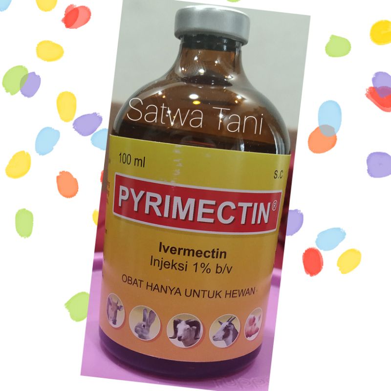 Jual Pyrimectin 100 ml (obat scabiea, gudig dll) | Shopee Indonesia