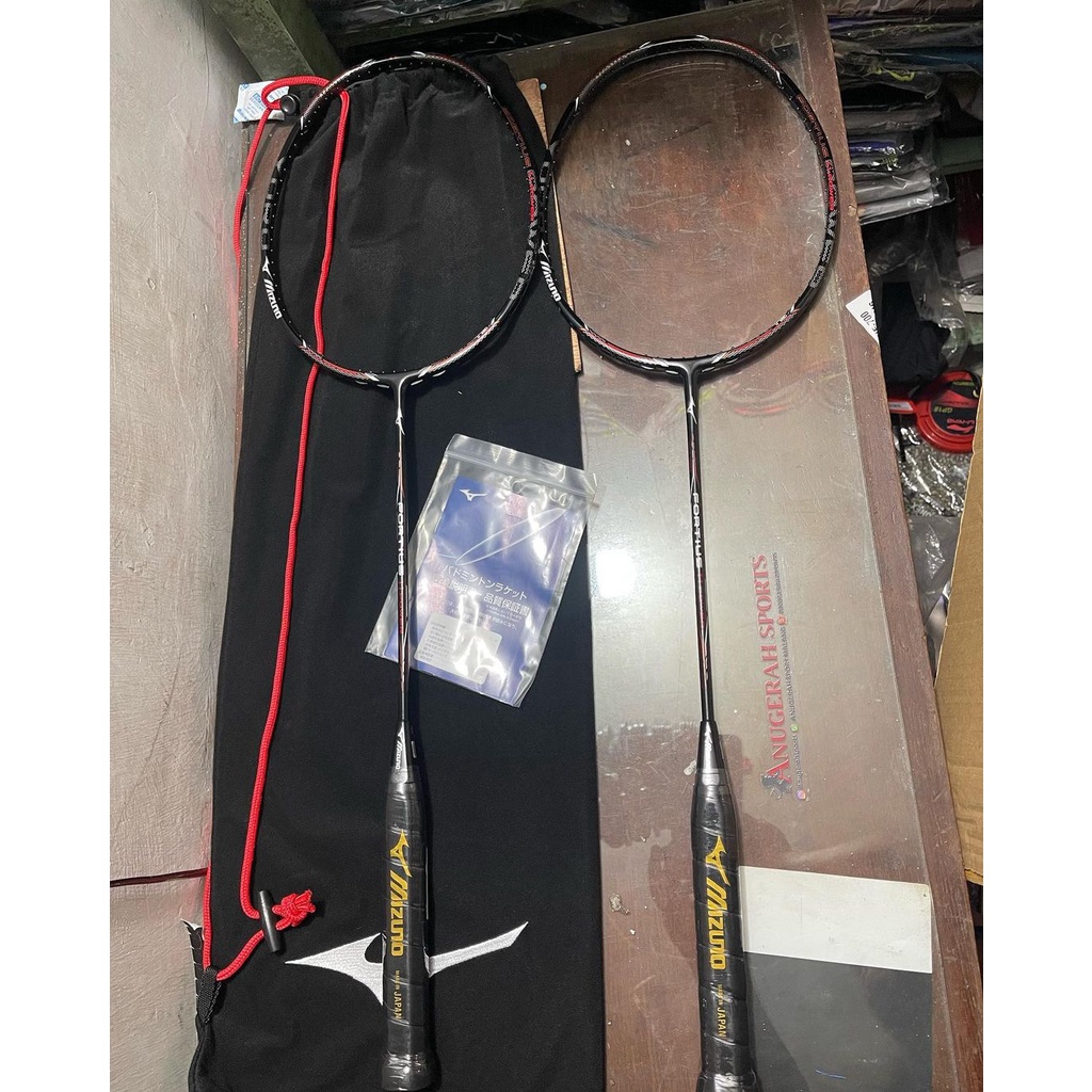Jual Raket Badminton MIZUNO FORTIUS 11 POWER + SENAR YONEX JP ORIGINAL ...