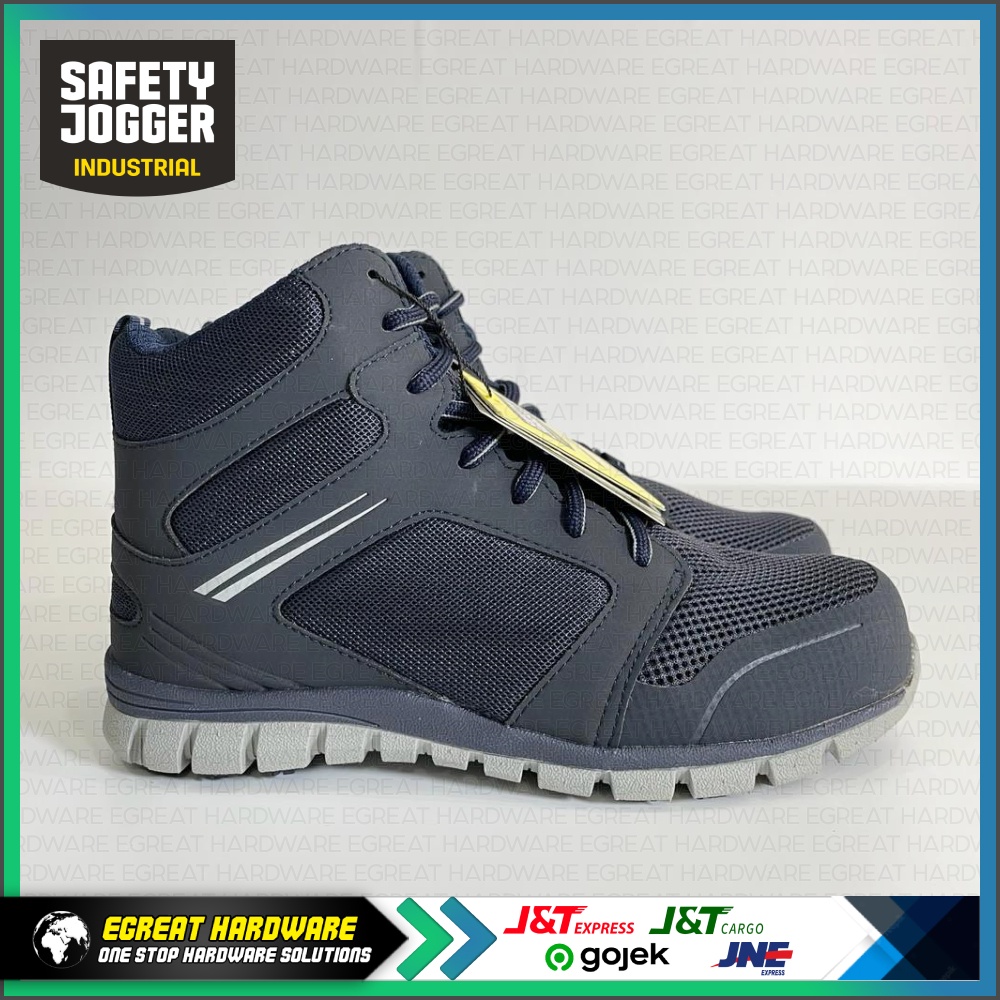 Jual Sepatu Safety Jogger ABSOLUTE NAVY S1P ESD SRC CI Toecap Nano ...