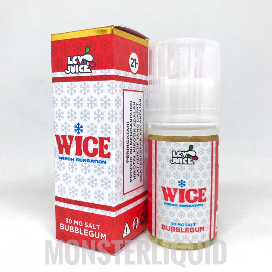 Jual SALT LCV JUICE WICE BUBBLEGUM BY KING BREWERY 30MG 30ML | Shopee Indonesia