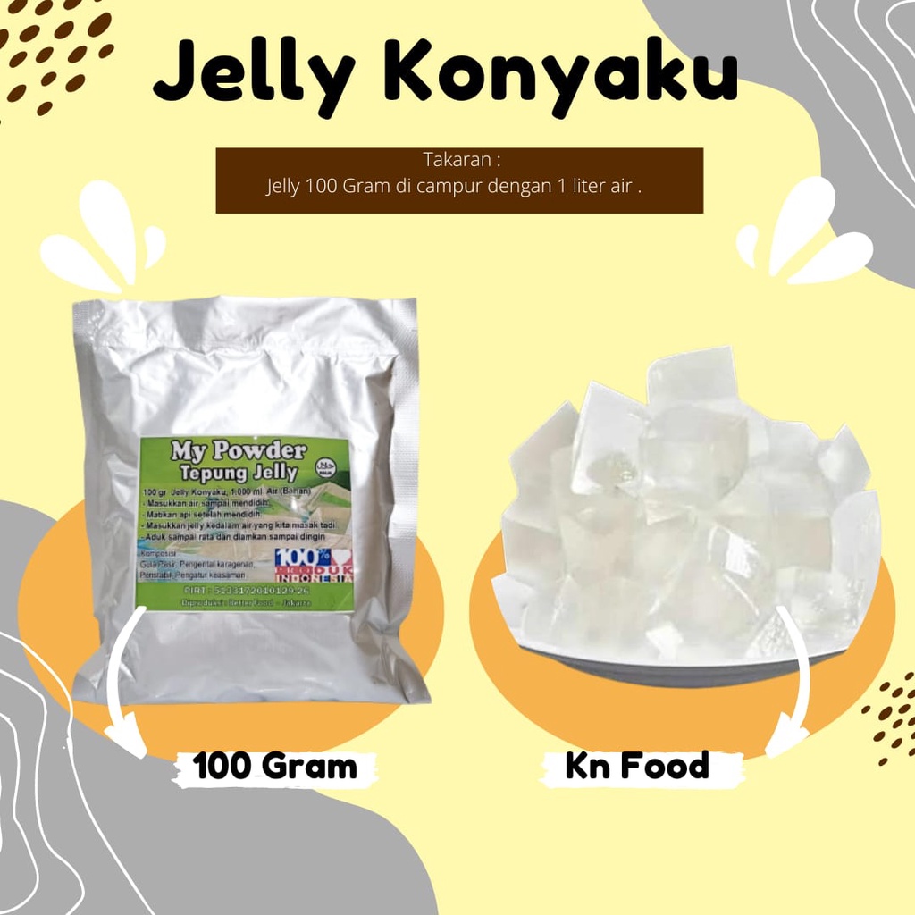 Jual Jelly Powder 1 ONS - Jelly Bubuk 100 grm Topping Minuman Jelly Kemasan 100grm | Shopee ...