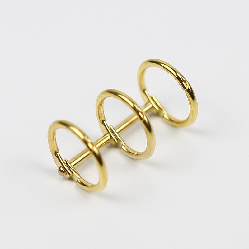 Jual 3 Ring Binder Metal Clip Movable Open Desk/RING BINDER BESI ...