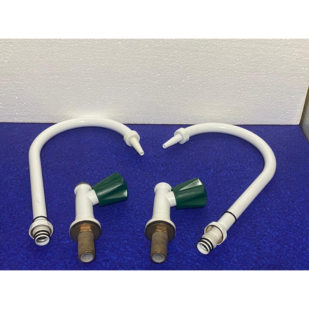 Jual Fauchet Kran Keran Air laboratorium Leher Angsa A1001 Single-port ...