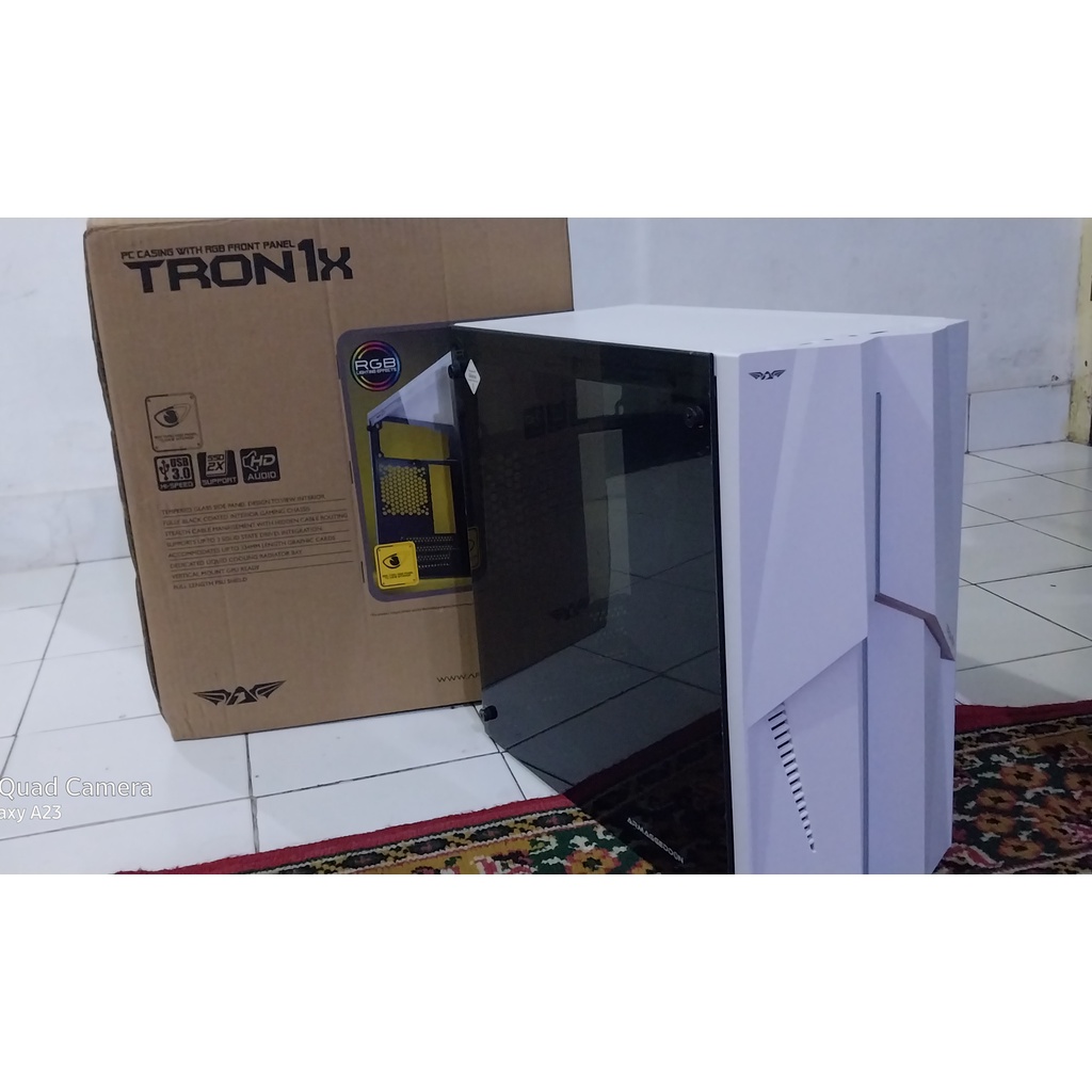 Jual Casing Armageddon Tron 1X White Putih | Shopee Indonesia