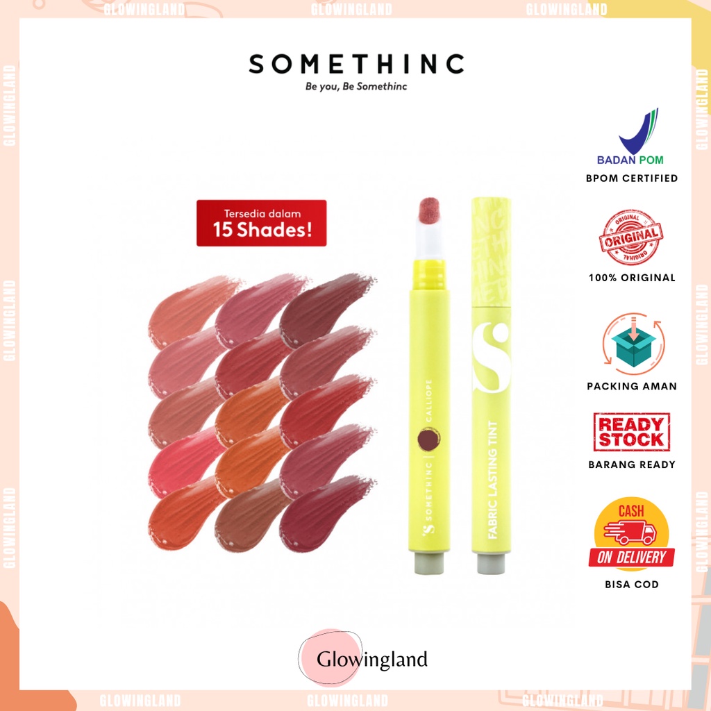 Jual SOMETHINC FABRIC Lasting Tint - Lip Tint Natural | Shopee Indonesia