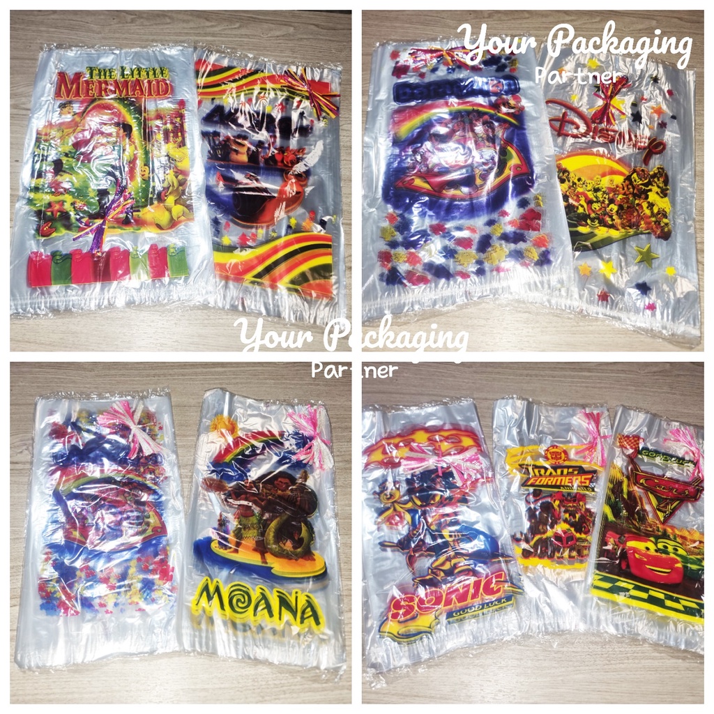 Jual PLASTIK PP ULTAH SNACK ULANG TAHUN JAJAN PARTY BAG KECIL & BESAR ...