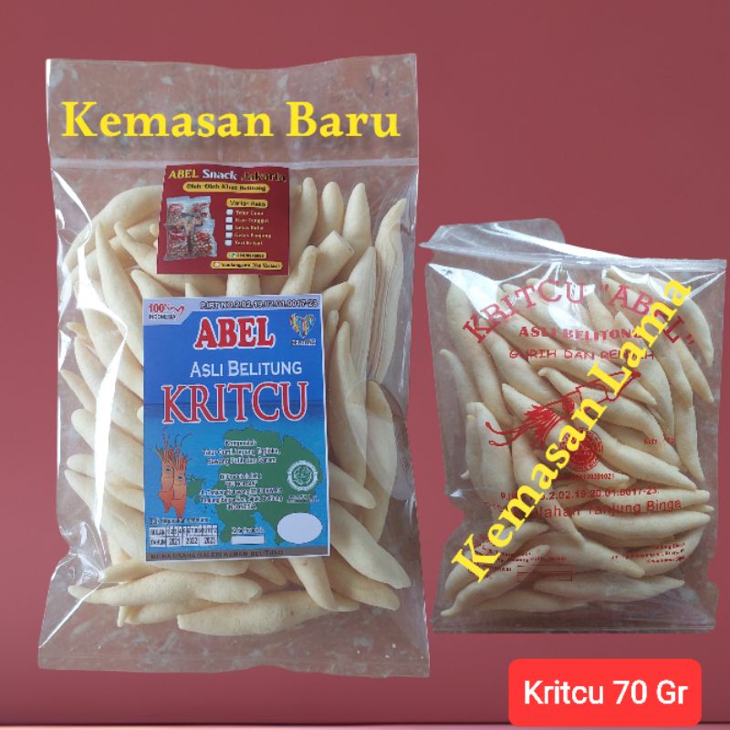 Jual Kritcu Abel Peletek ikan Tenggiri Oleh Oleh Khas Belitung Kerupuk ...