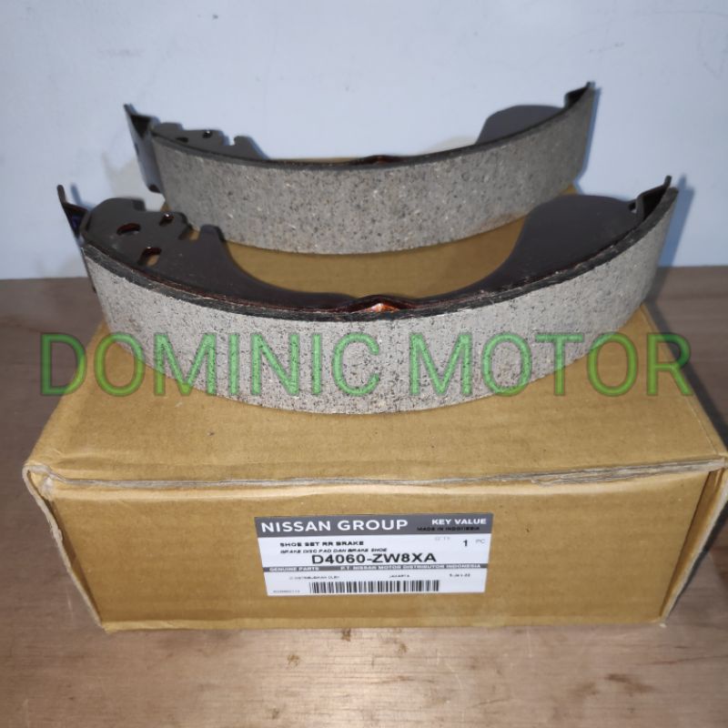 Jual Kampas Rem Belakang Brake Shoe Belakang RR Nissan Grand Livina 3seat/Livina L10 3seat ...