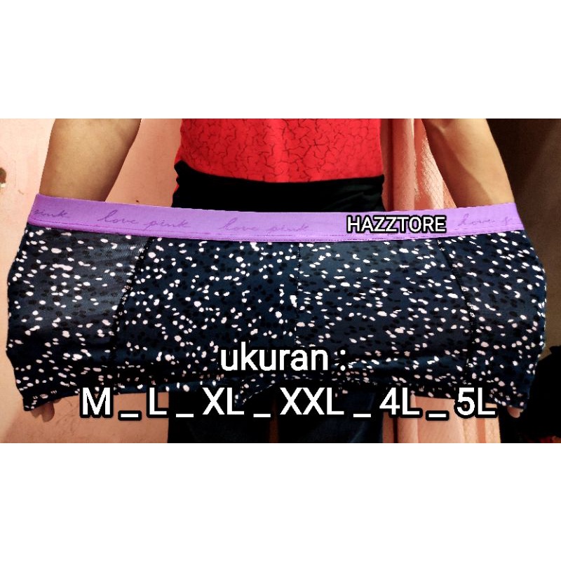 Jual CD BOXER CEWEK HOTPANTS CELANA DALAM BOXER WANITA M L XL XXL XXXL ...