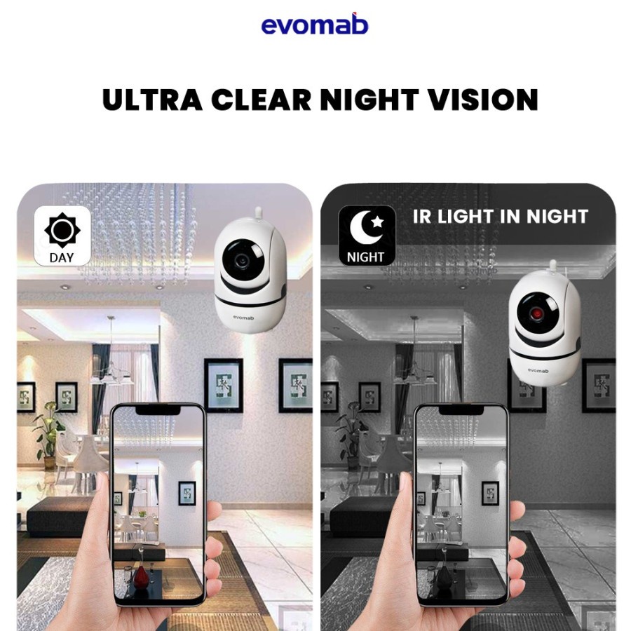 Jual EVOMAB - CCTV IP 360 Derajat HD EIPC-PTZ1 (WIFI) | Shopee Indonesia