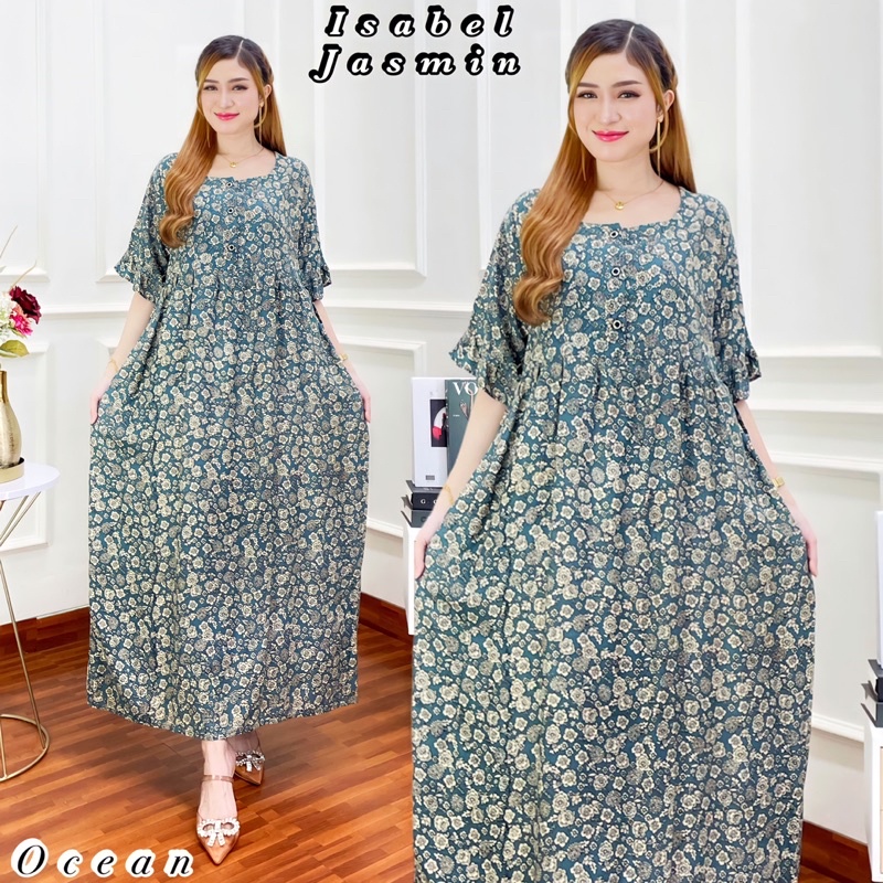 Jual Daster Panjang Issabel Semata Kaki | Daster Kekinian Bumil Busui ...