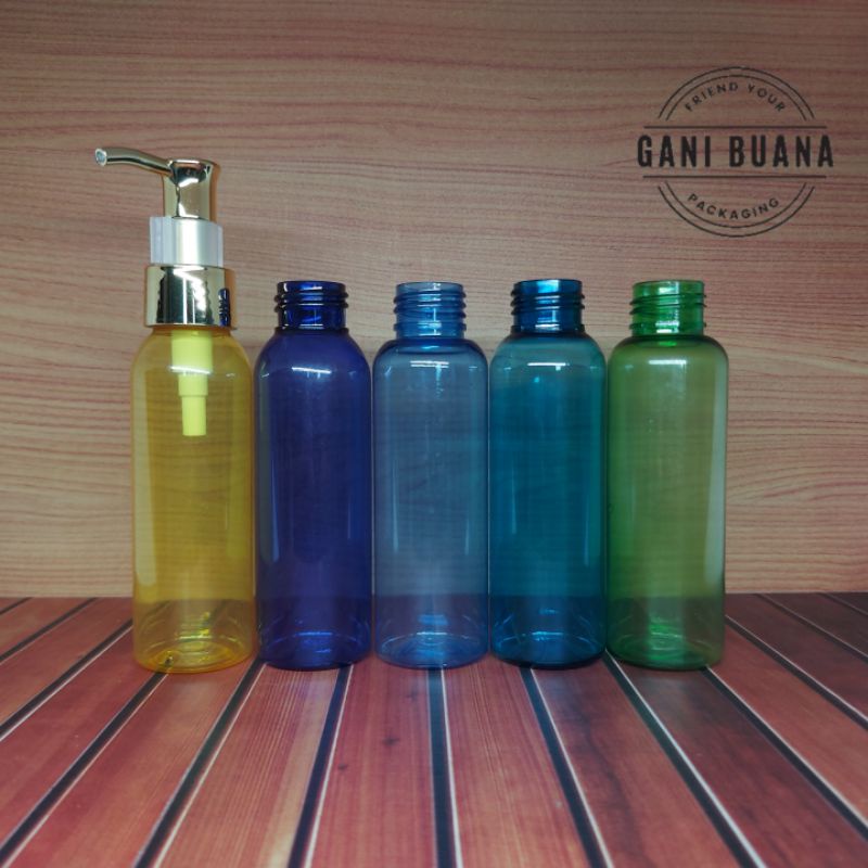 Jual BOTOL PUMP 100ML CLIP GOLD | Shopee Indonesia