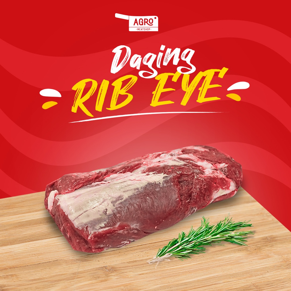Jual Rib Eye Sapi / Beef Cuberoll / Beef Steak / Halal / 500gr | Shopee ...
