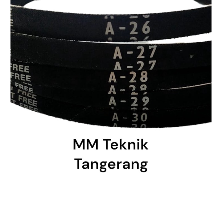 Jual Vanbelt A26 A27 A28 A29 A30 Tali Ban Kipas Bando Mbi Mitsuboshi Vpower Van Fan Belt A 26 27 ...