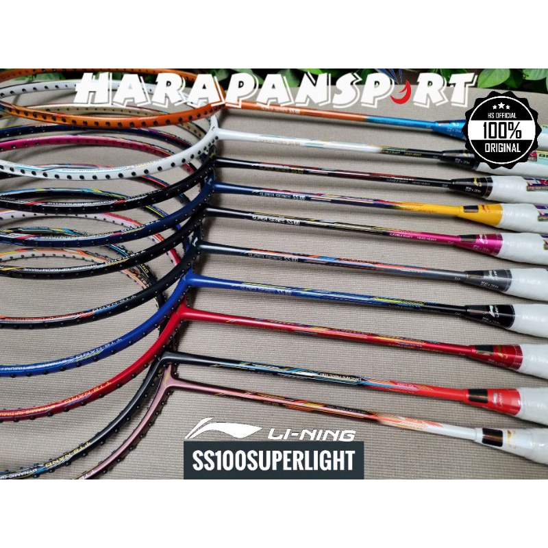 Jual RAKET BADMINTON LINING SS100 SUPERLIGHT SS 100 NEW ORIGINAL 100% ...