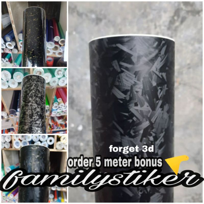 Jual Skotlet carbon forget 3d sticker skotlet forget doff,skotlet motor ...