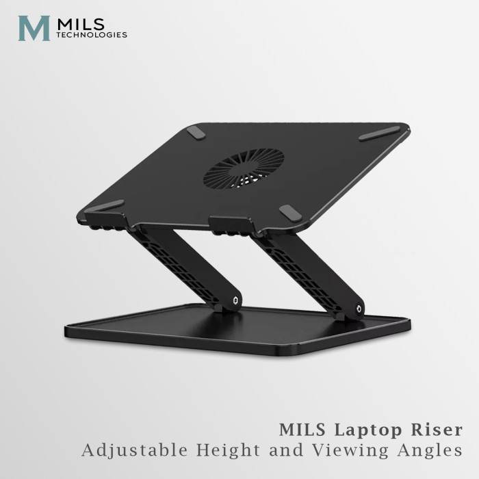 Jual Alas Mils Laptop Riser Stand Adjustable View & Angle Macbook ...
