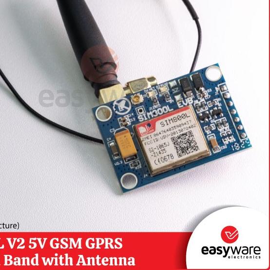 Jual SIM800L V2 5V GSM GPRS MODULE SIM800 V2 5V | Shopee Indonesia