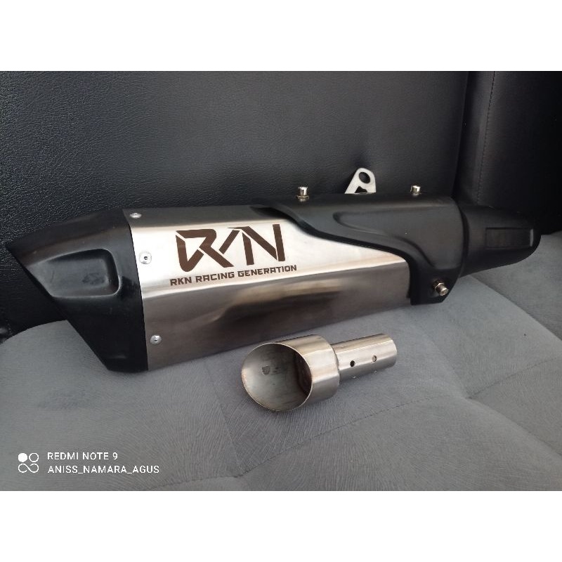 Jual knalpot racing original RKN RACING GENERATION_SWORD-1 !! | Shopee ...