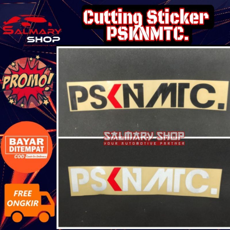 Jual Stiker Cutting PSKNMTC PASUKAN MATIC Revlective Motor Mobil Cuting ...