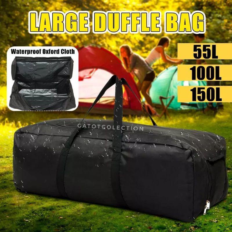 Jual Tas Pakaian Besar Anti Air serbaguna ukuran 150 L 100X40X34 CM ...