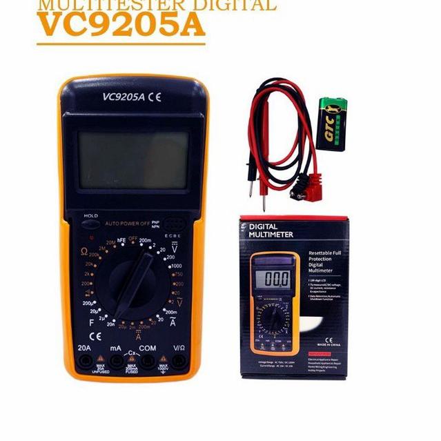 Jual Multimeter Multi tester Sunshine CHY Digital meter DT9205A ...