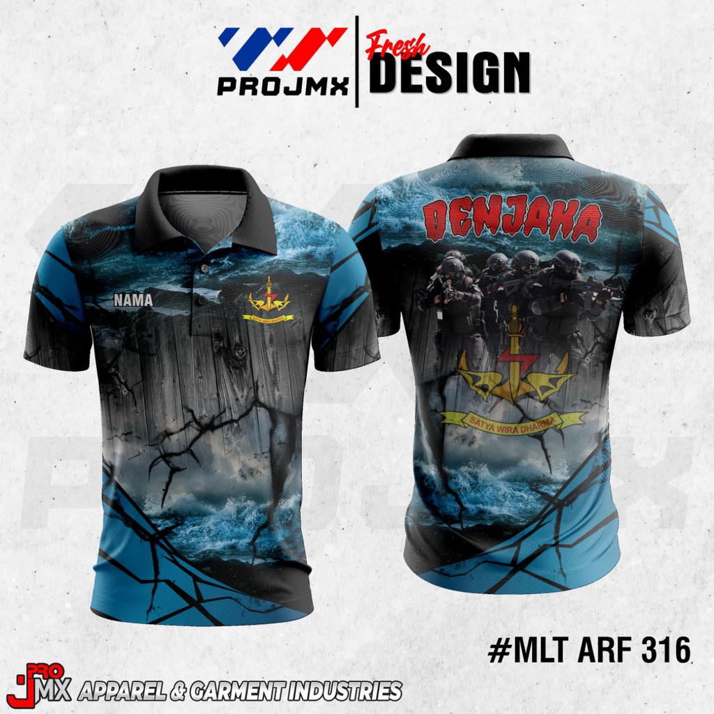 Jual PRE ORDER KAOS JERSEY DENJAKA TNI AL / PROJMX | Shopee Indonesia