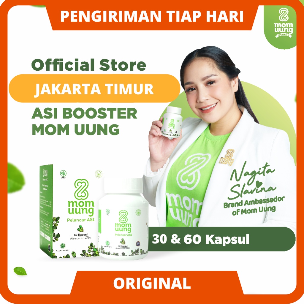 Jual Mom Uung 30 Kapsul Booster Asi Momuung | Shopee Indonesia