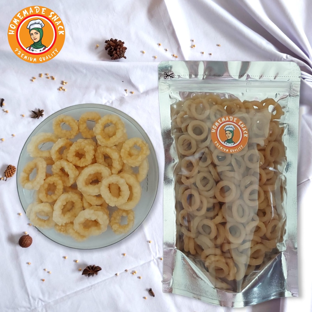 Jual Homemade Snack - Kerupuk Kentang Bentuk Donut Potato Donut Krupuk ...