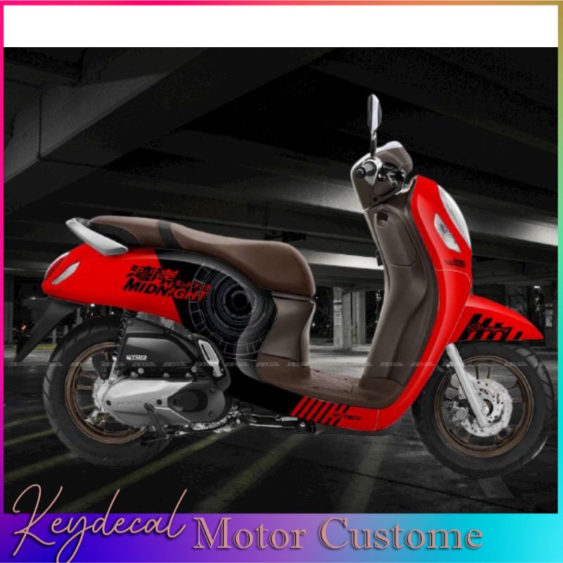 Jual Striping full body motor scoopy tahun 2021 2022 Decal scoopy fi ...