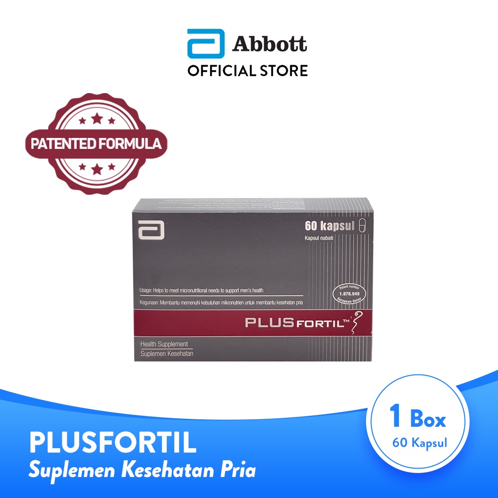 Jual Abbott Plusfortil 60 kapsul - Multivitamin Kesuburan Pria | Shopee ...