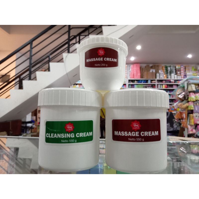 Jual Viva Massage Cream masage & Cleansing Cream 500 ml || clensing ...