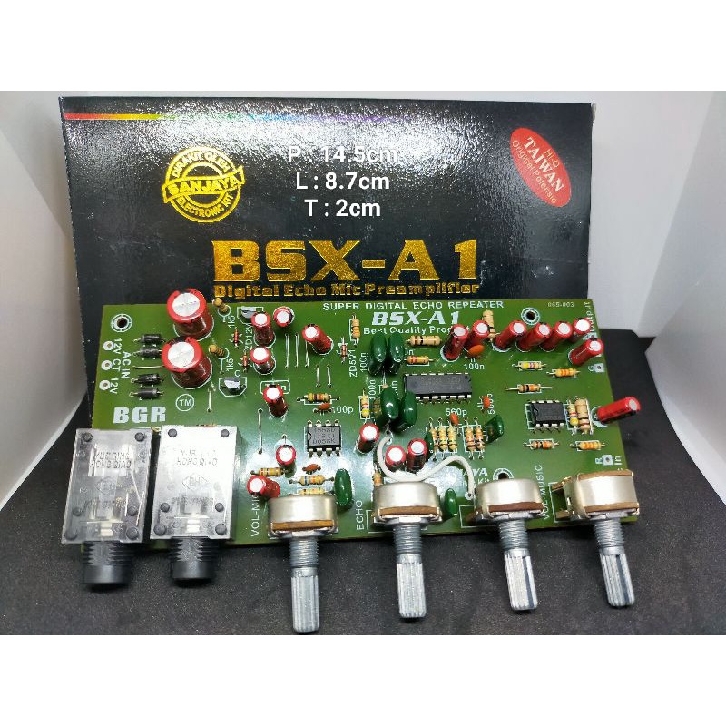Jual KIT DIGITAL ECHO BSX-A1 TONE CONTROL STEREO PLUS ECHO BSX A1 TONE ...